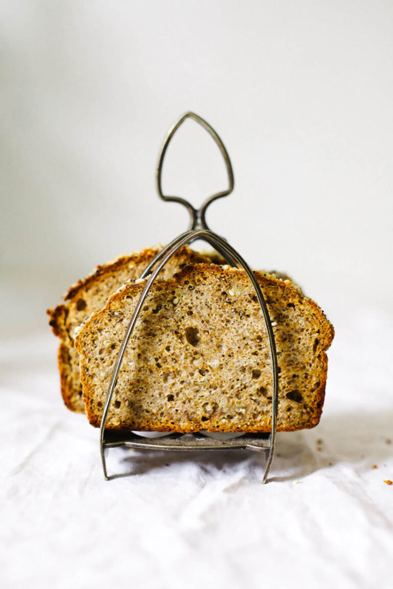 Unbelievable Grain-Free Buckwheat Bread - Wholehearted Eats