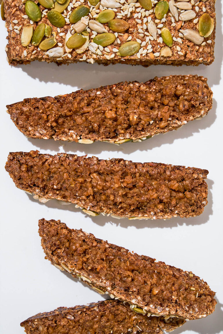 Simple 4 Ingredient Sprouted Bread (Manna Bread) - Wholehearted Eats