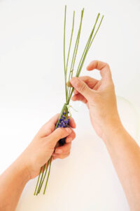 How to Make a Fragrant Lavender Wand - Wholehearted Eats
